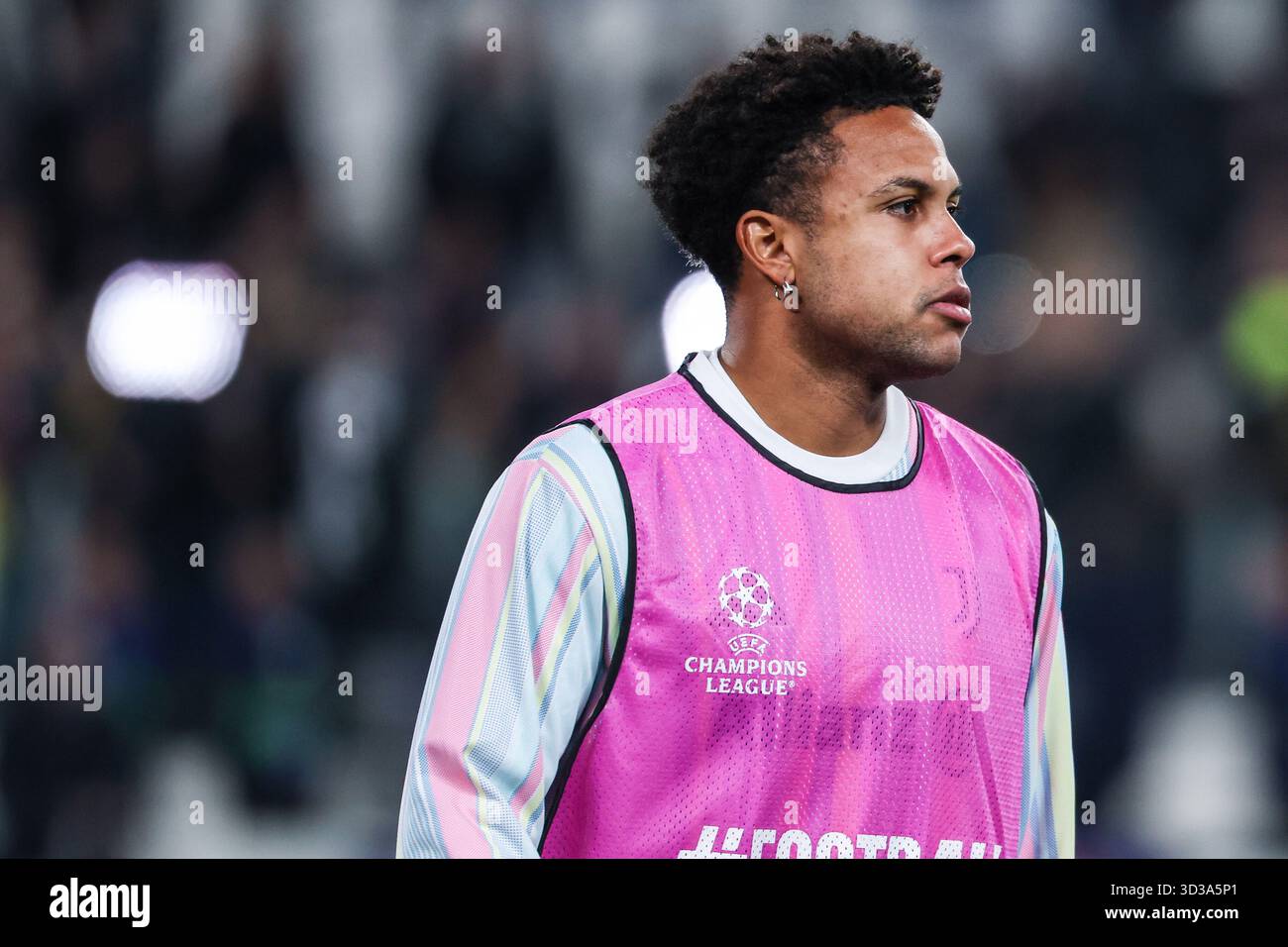 Weston McKennie of Juventus FC looks on during UEFA Champions League ...