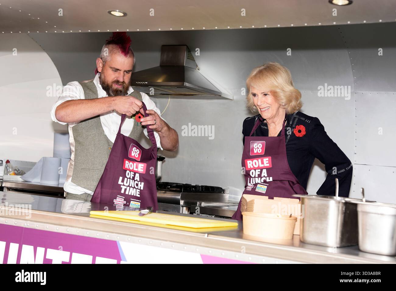 RETRANSMITTING AMENDING CAPTION INFORMATION Queen Camilla with TikTok ...