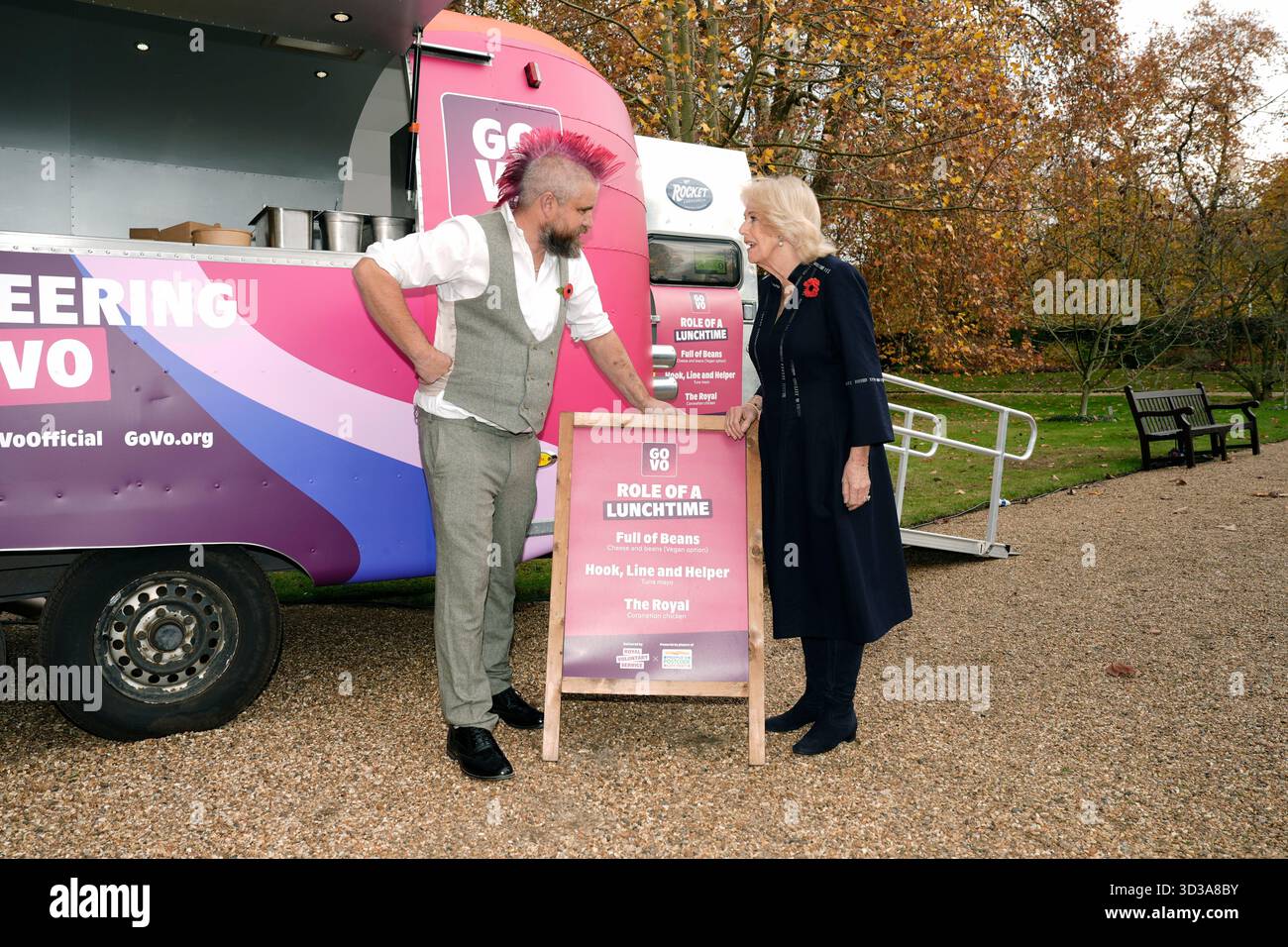RETRANSMITTING AMENDING CAPTION INFORMATION Queen Camilla with TikTok ...