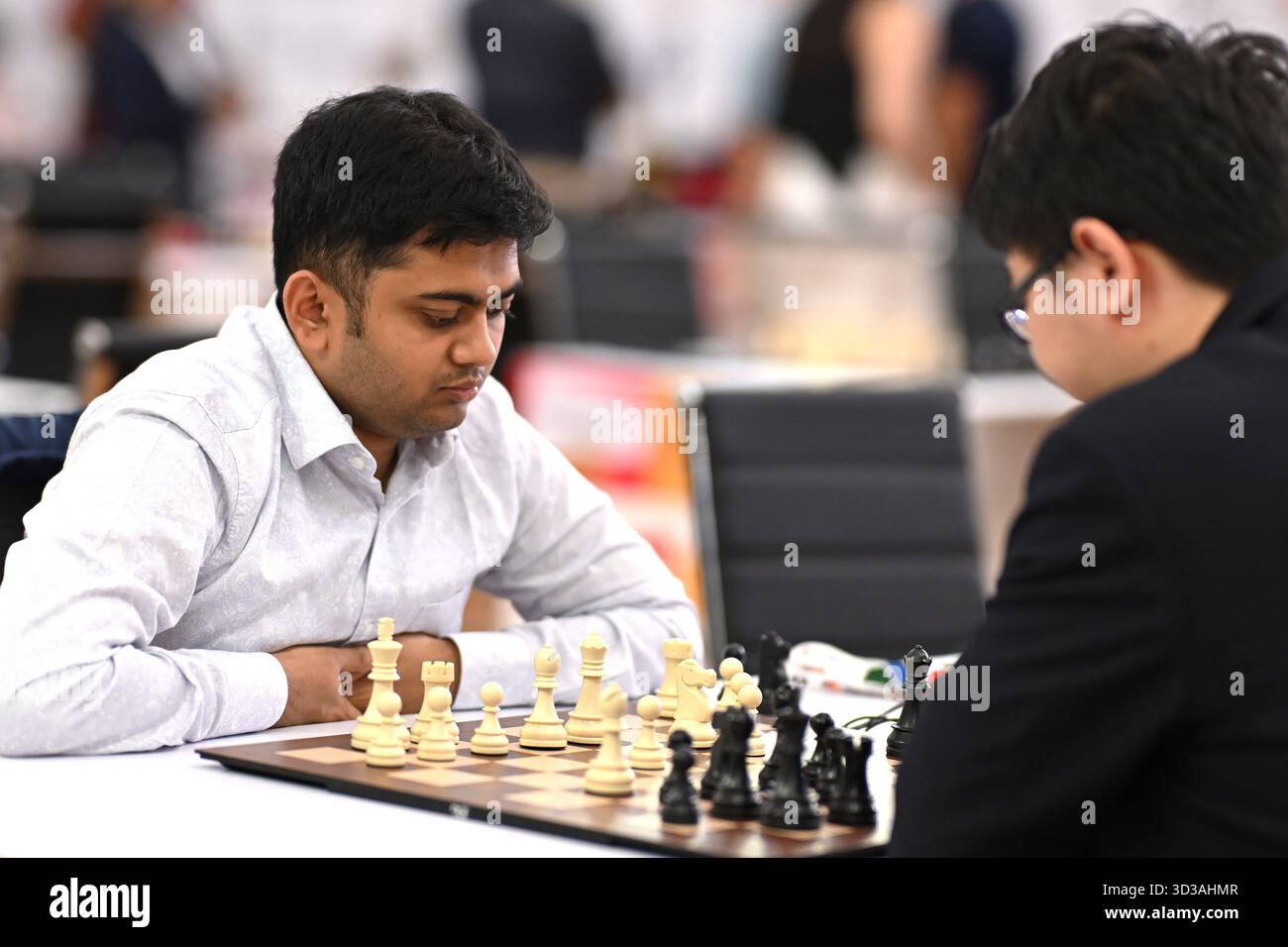 Goa, India. 5th Nov, 2025. Diptayan Ghosh (IND) in the Round 1 and 2 ...