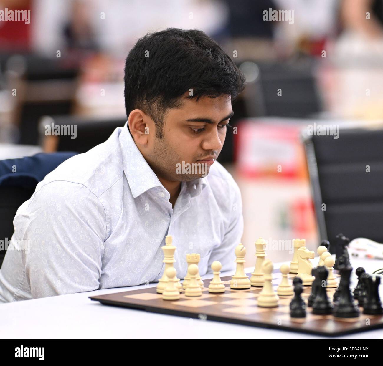 Goa, India. 5th Nov, 2025. Diptayan Ghosh (IND) in the Round 1 and 2 ...