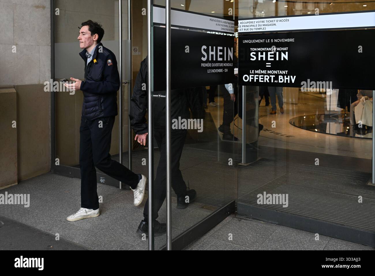 Opening of the SHEIN store. On 5 November 2025, BHV Marais will welcome ...