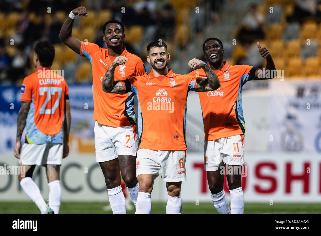 Mong Kok Stadium, HONG KONG, China: Tana of Ratchaburi FC (6), Negueba ...