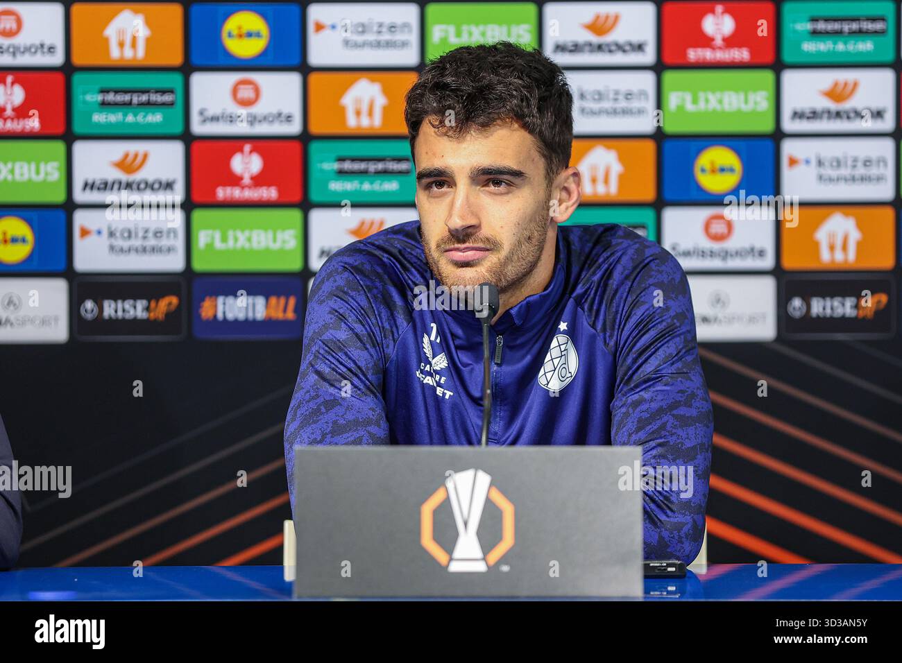 GNK Dinamo player Sandro Kulenovic during press conference before UEFA ...