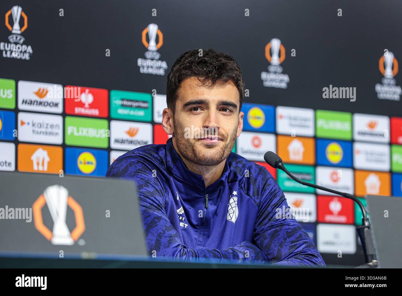 GNK Dinamo player Sandro Kulenovic during press conference before UEFA ...