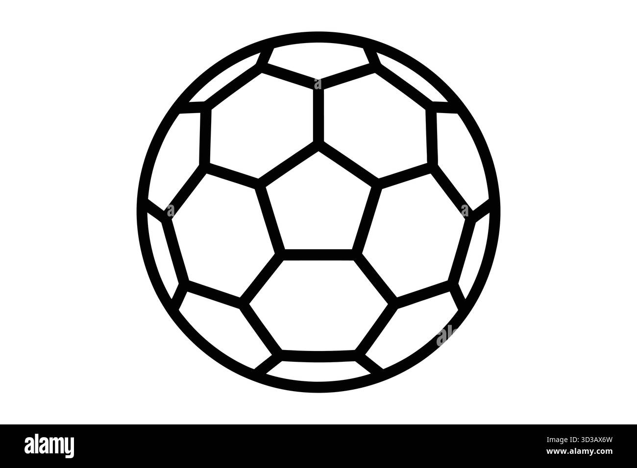 Soccer ball icon digital Stock Vector Images - Alamy