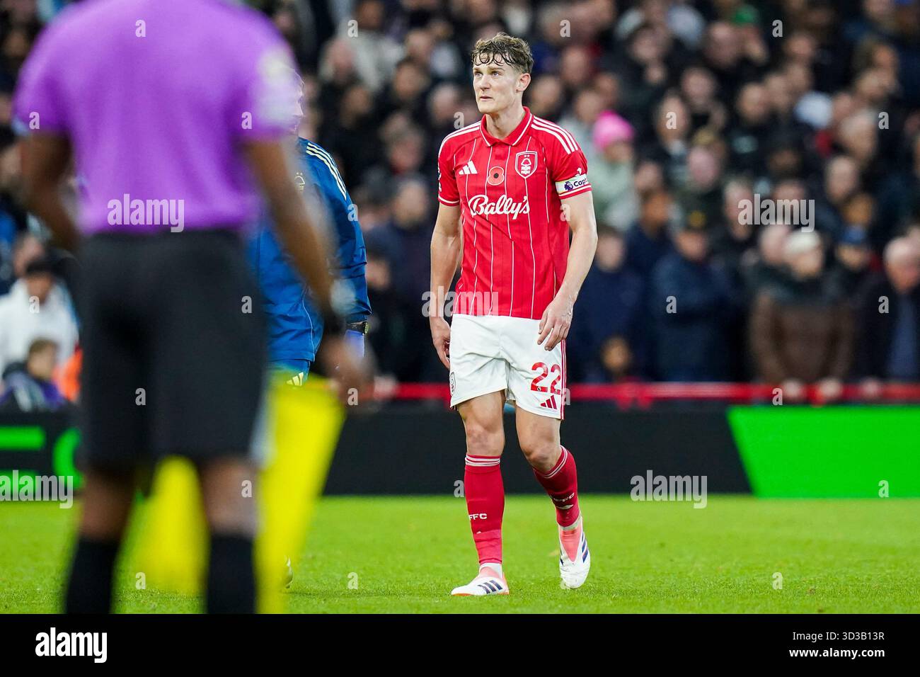 Nottingham Forest midfielder Ryan Yates (22) during the Nottingham ...