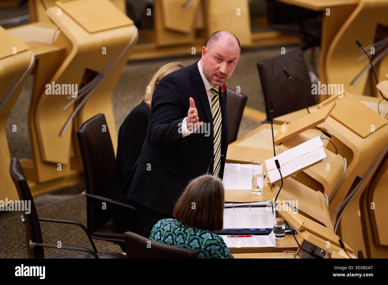 Edinburgh Scotland, UK 05 November 2025. Cabinet Secretary for Health ...