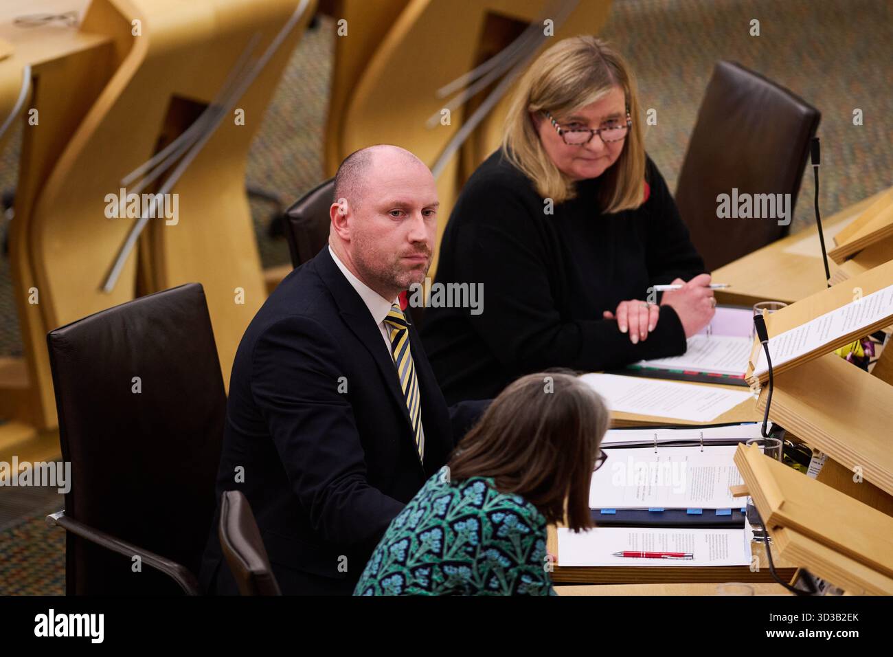 Edinburgh Scotland, UK 05 November 2025. Cabinet Secretary for Health ...