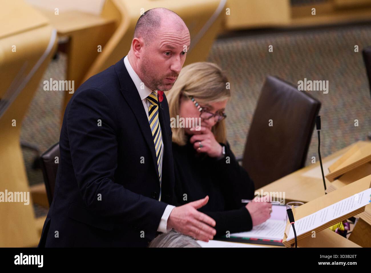 Edinburgh Scotland, UK 05 November 2025. Cabinet Secretary for Health ...