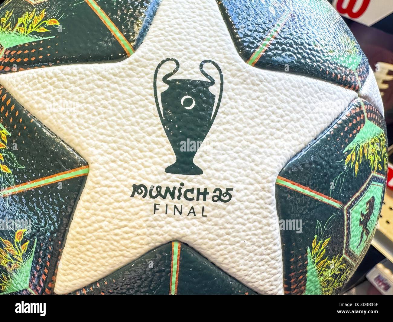 Soccer ball star panel hi-res stock photography and images - Alamy