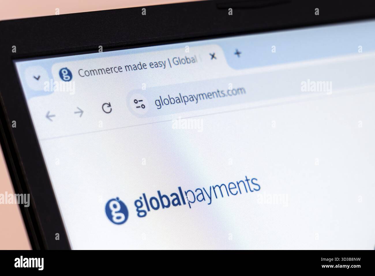 New York, USA - January 10, 2025: Global Payments financial technology ...