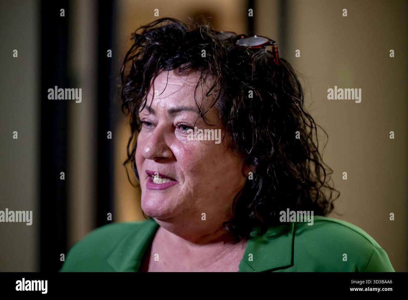 THE HAGUE - Caroline van der PLas BBB .Wouter Koolmees scout holds talks with the faction ...