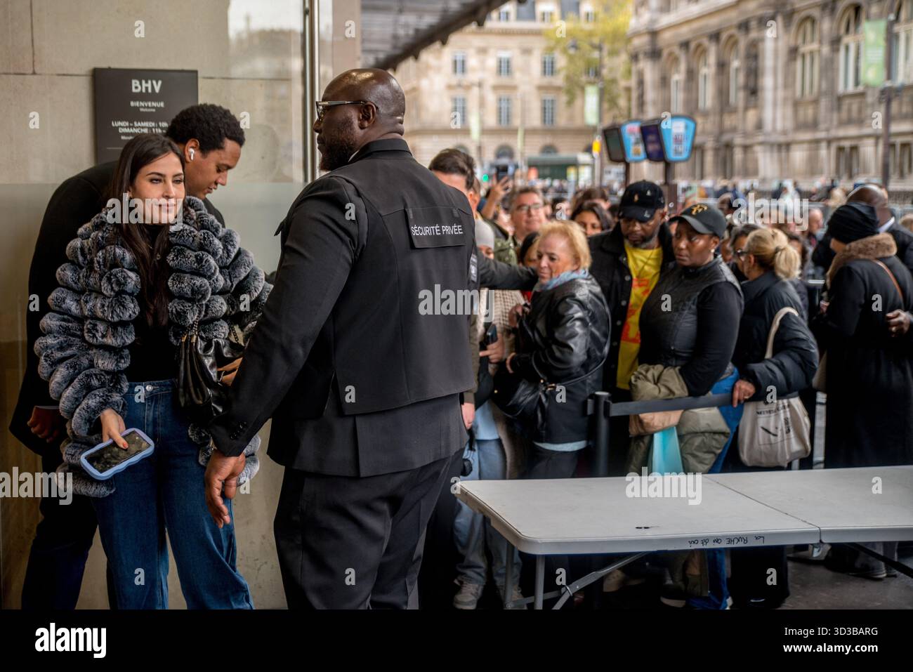 People visit the Shein's first permanent store during its opening day ...