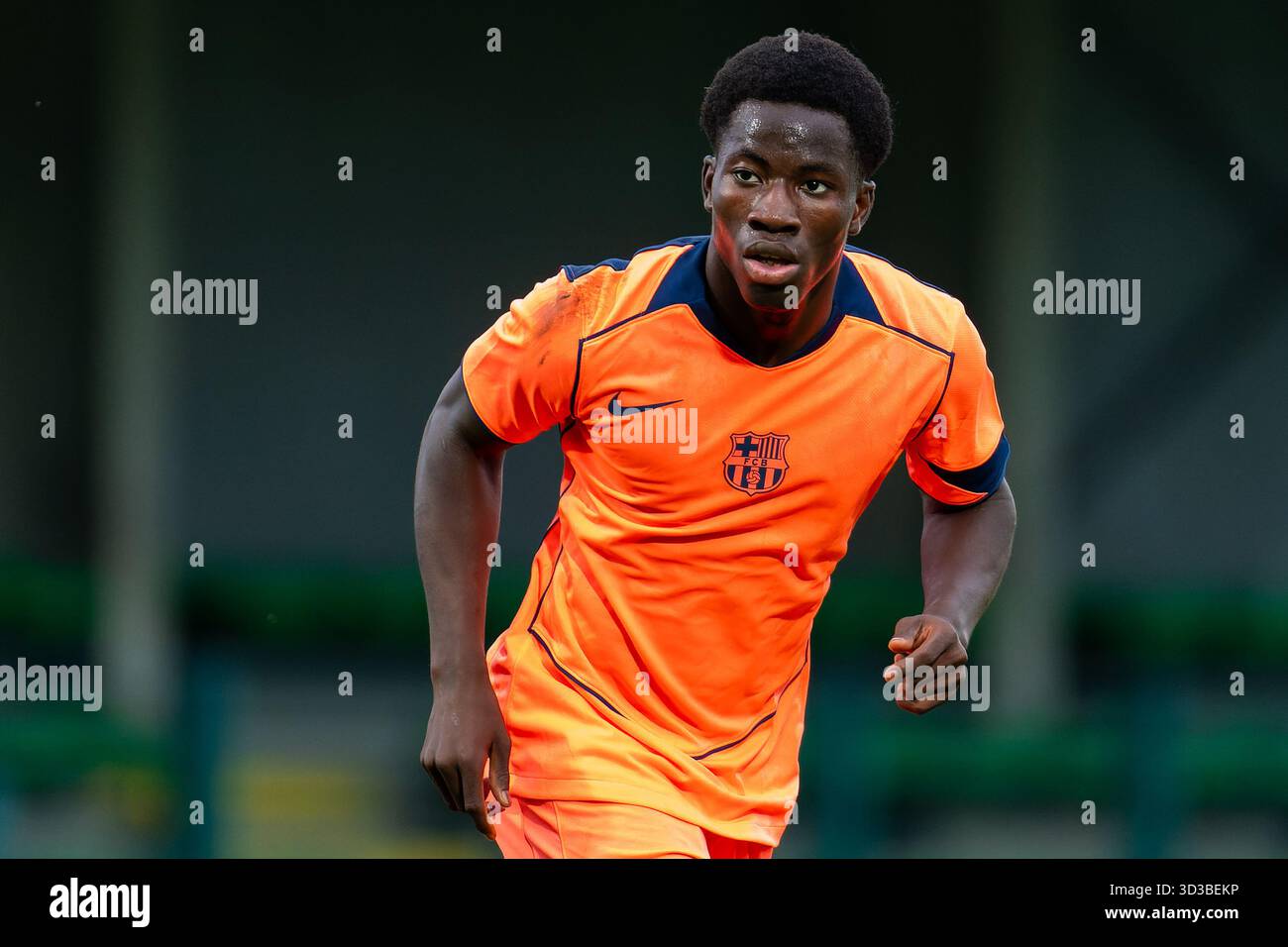ROESELARE, BELGIUM - NOVEMBER 5: Ebrima Tunkara of FC Barcelona looks ...