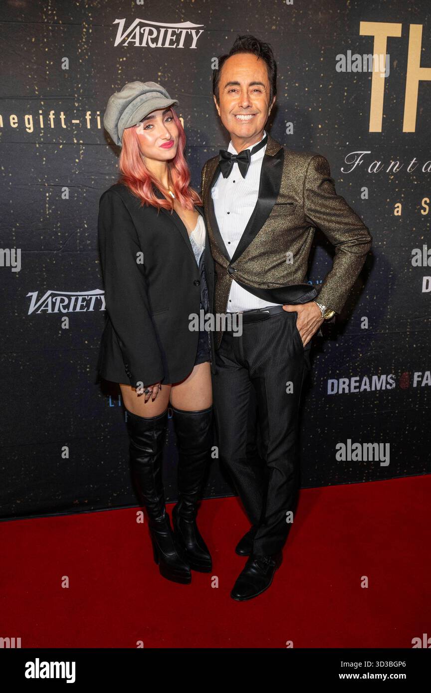 McKenzi Brooke and Jaime Monroy at the world premiere of the film 'The ...