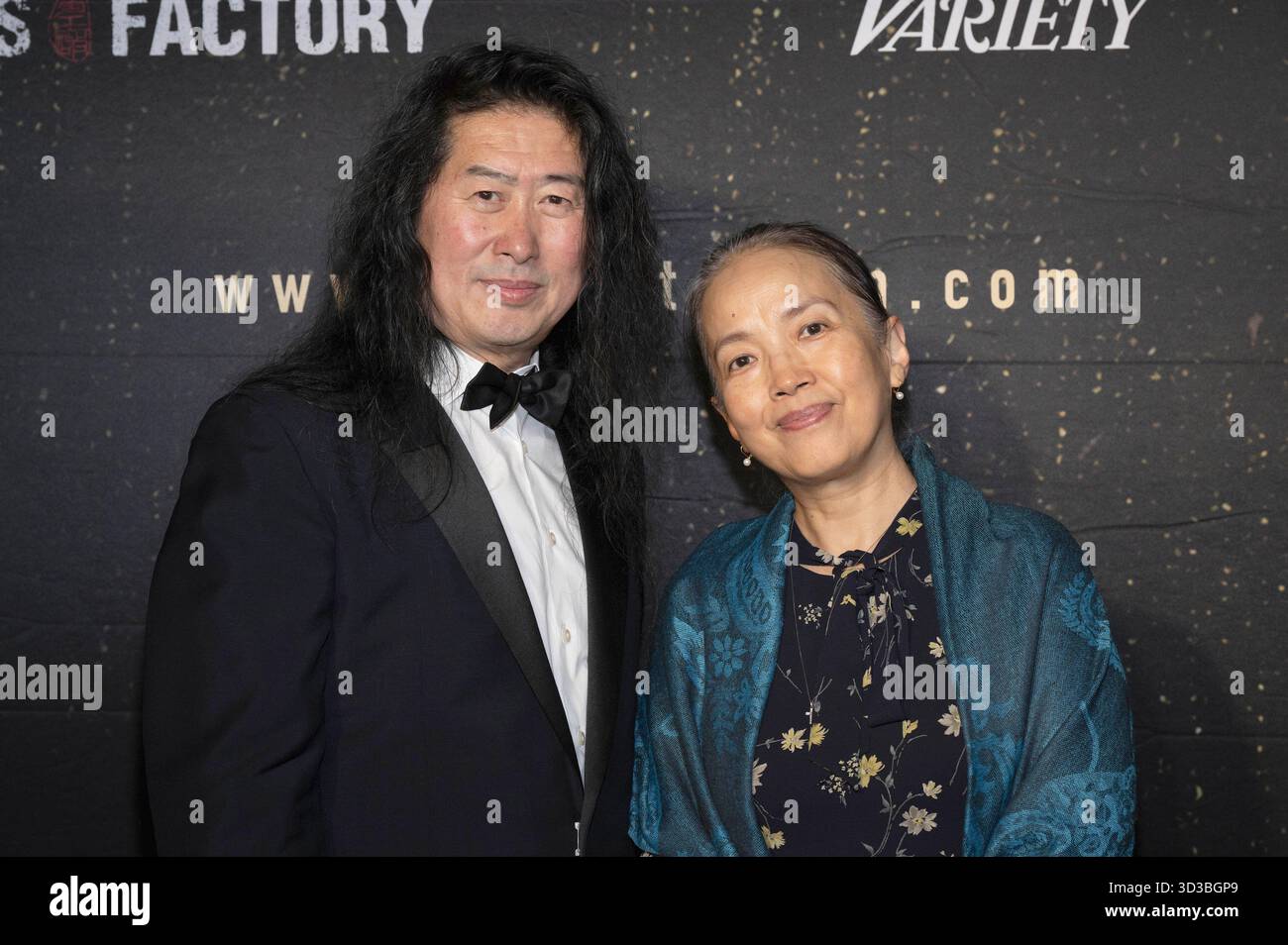 Sunny Zhao and Lei Ping at the world premiere of the film 'The Gift' at ...