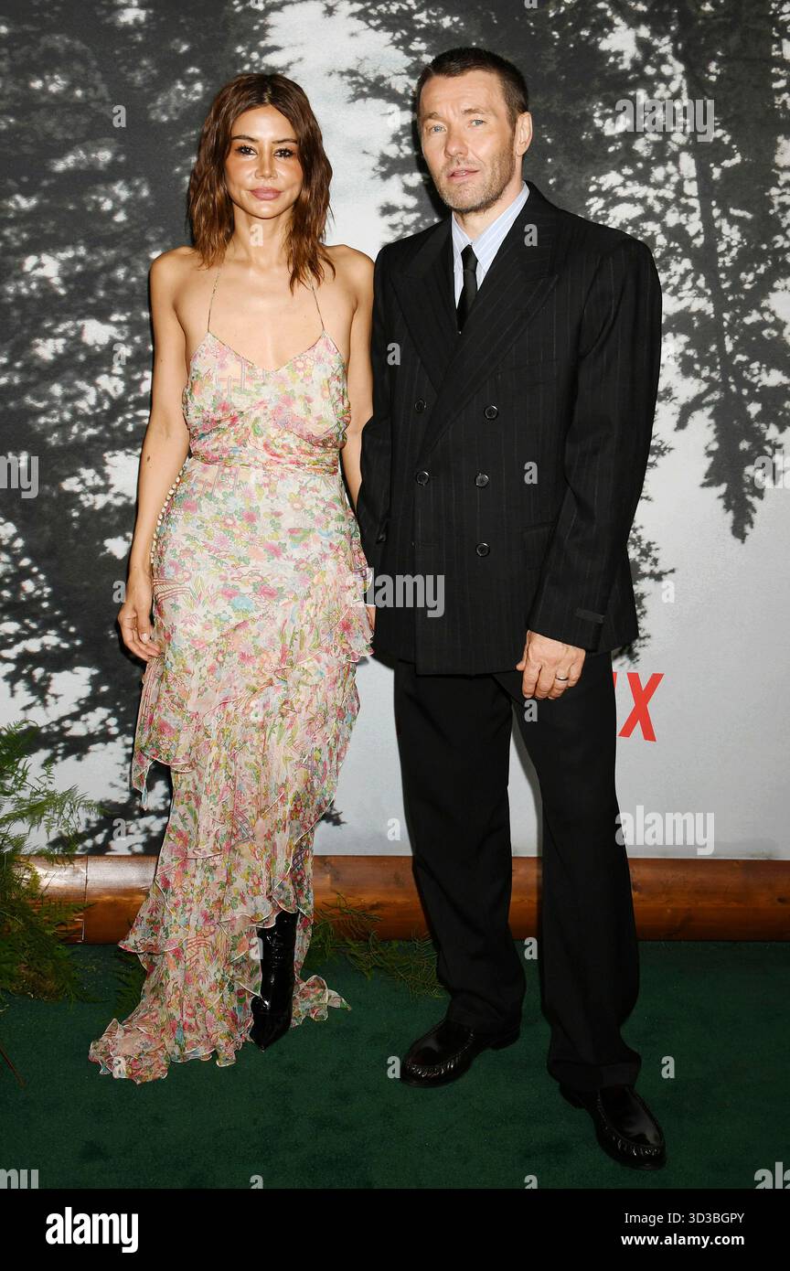 Christine Centenera and Joel Edgerton at the premiere of the Netflix ...