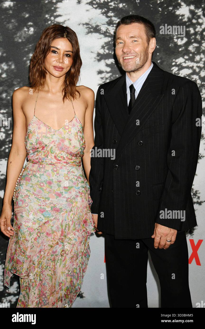 Christine Centenera and Joel Edgerton at the premiere of the Netflix ...