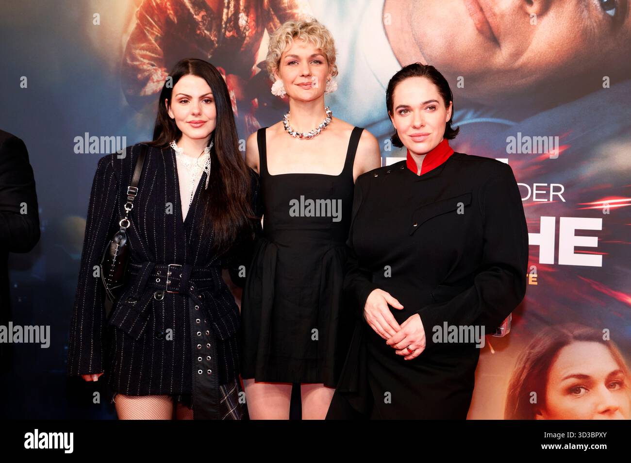 Ruby O. Fee, Luise Heyer and Verena Altenberger at the premiere of the ...