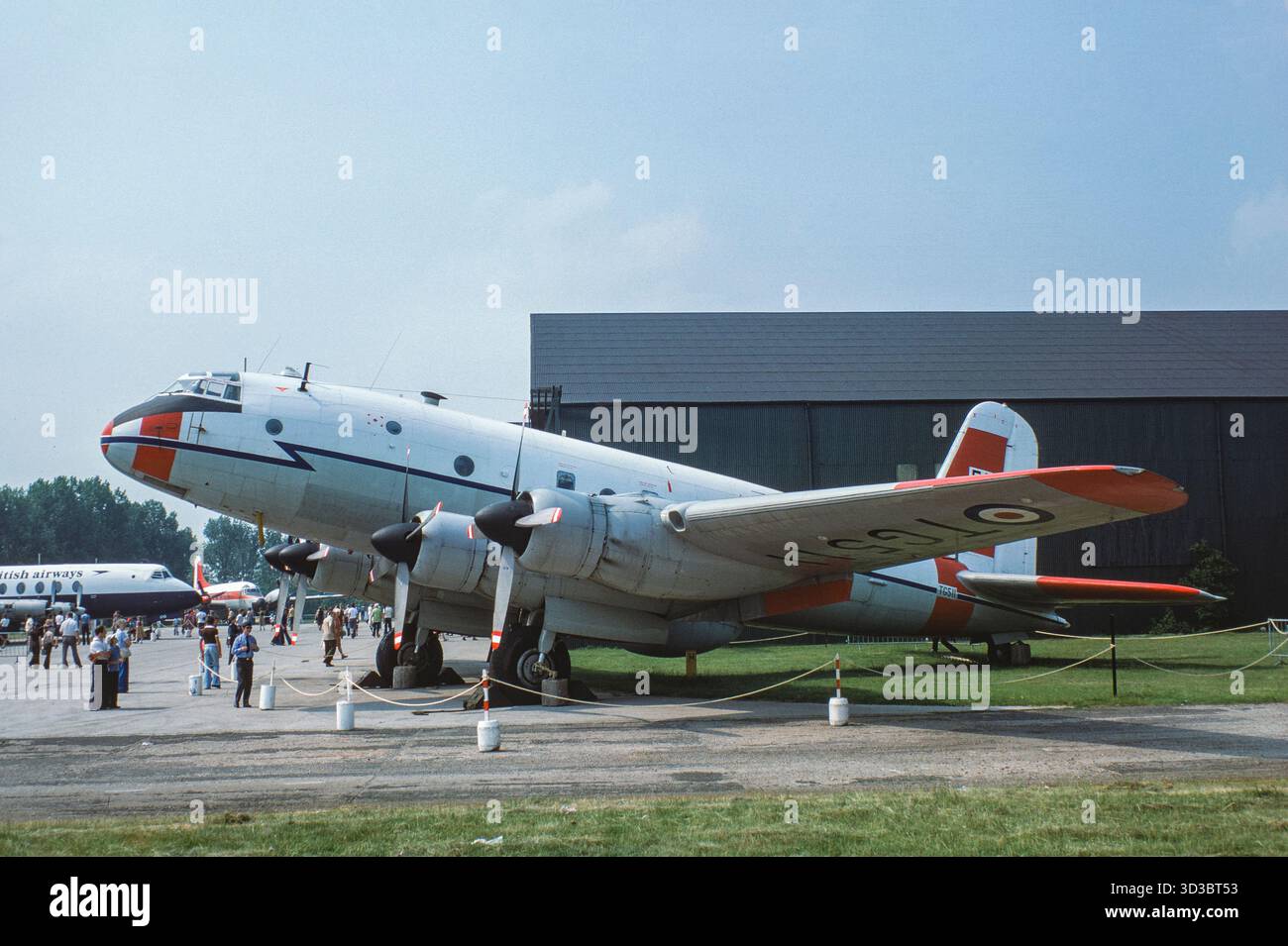 Vintage Handley Page Hastings RAF troop carrier and freight transport ...