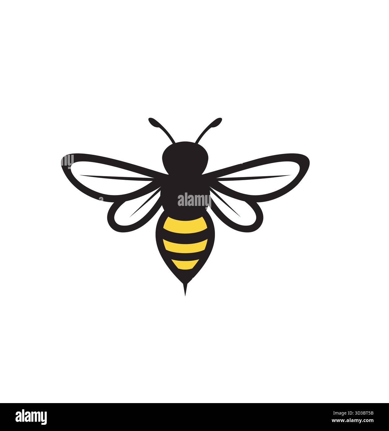 Bee Logo Insect Design Vector Design Icon Illustration Stock Vector ...
