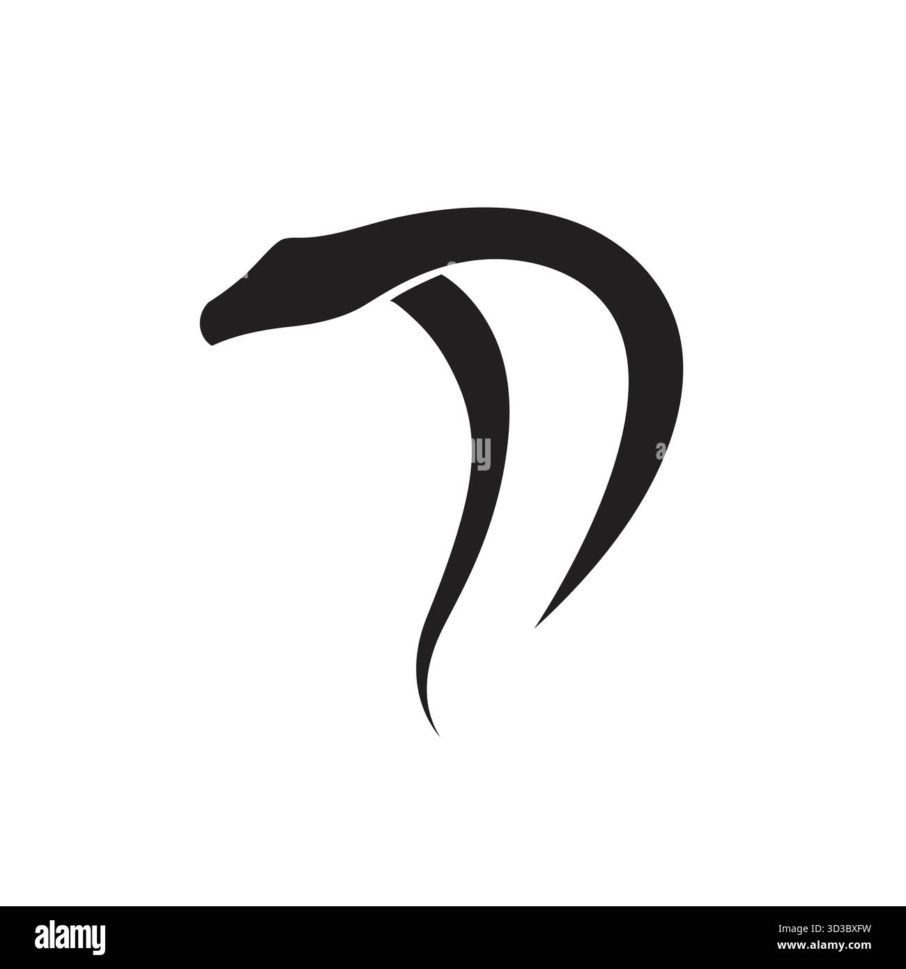 Creative Serpent Snake Head Logo Design Vector Symbol Illustration ...