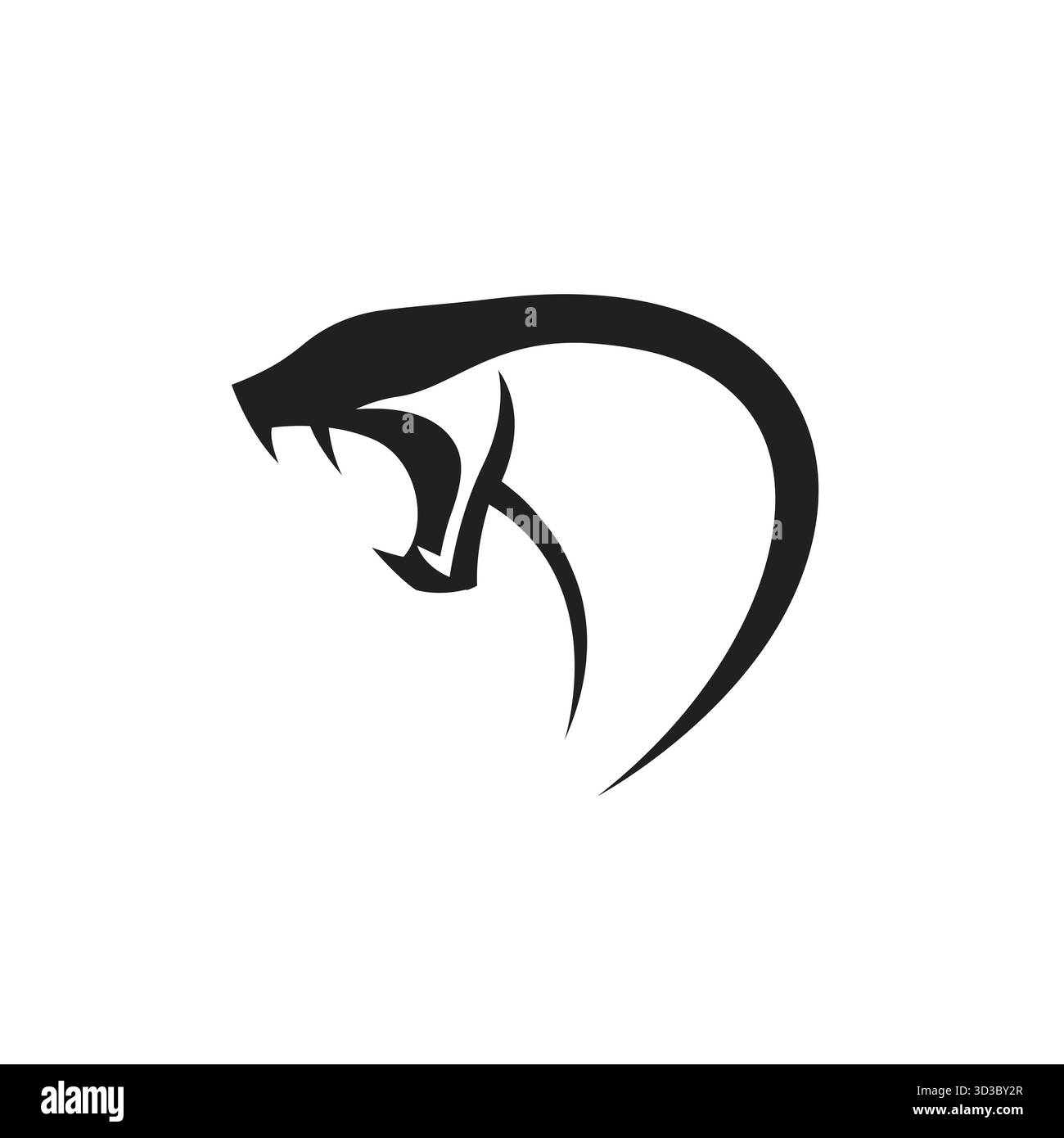 Creative Serpent Snake Head Logo Design Vector Symbol Illustration ...
