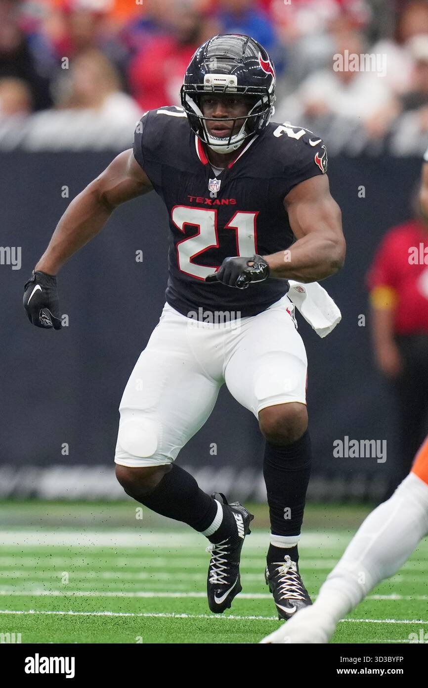 Houston Texans running back Nick Chubb (21) during an NFL football game ...