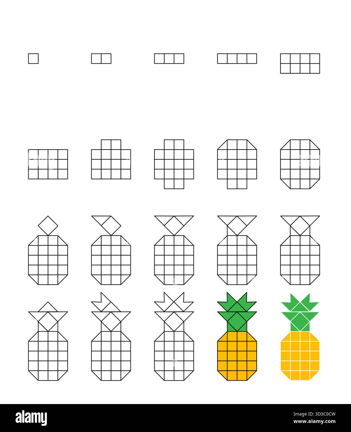 Educational games for kids. Drawing Stock Vector Image & Art - Alamy