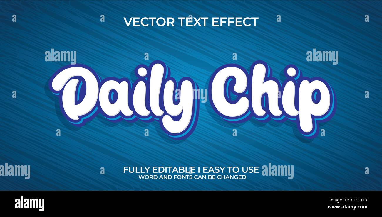 Editable Vector Text Effect Stock Vector Image & Art - Alamy