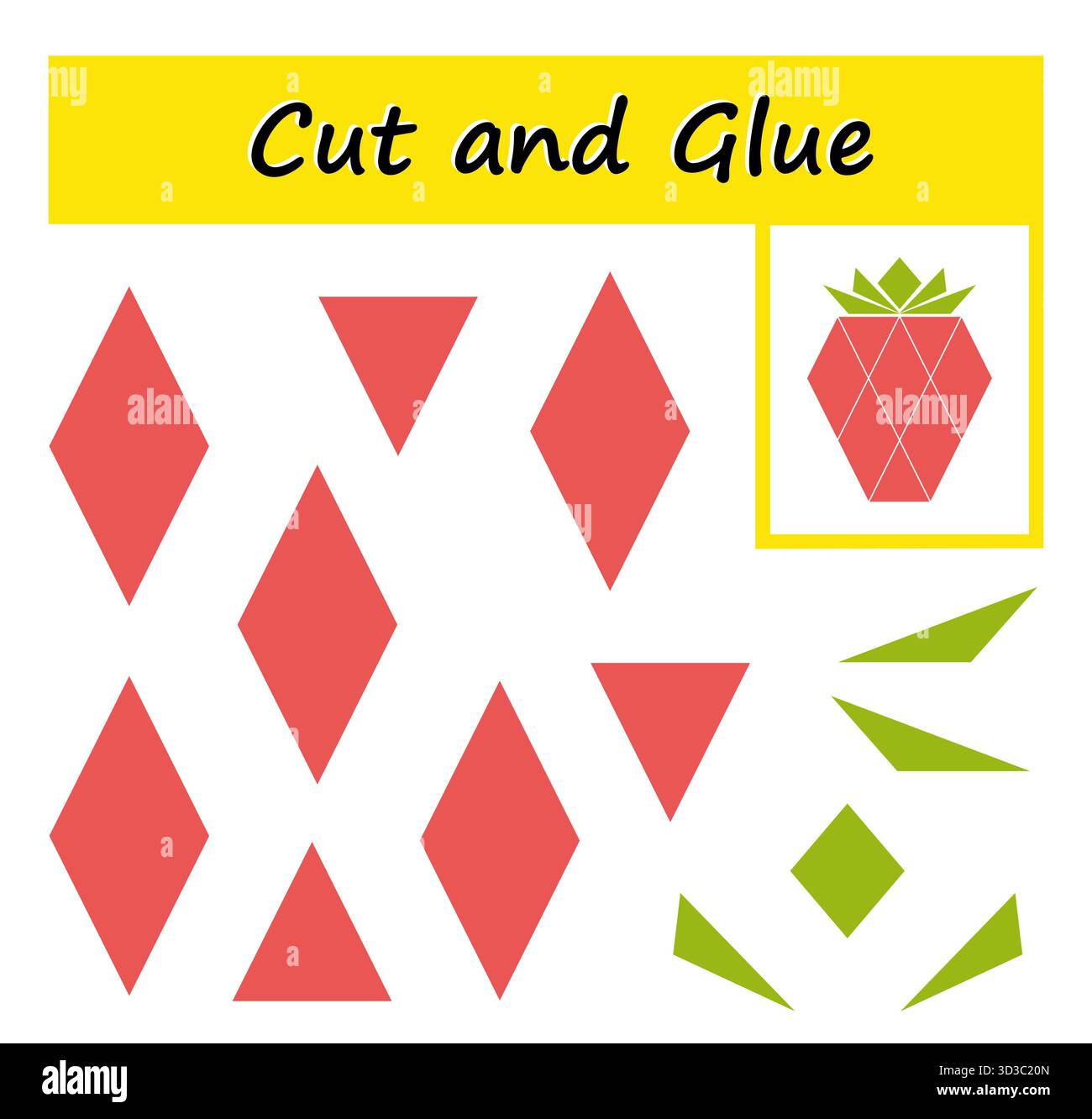 Paper diy for kids Cut Out Stock Images & Pictures - Alamy