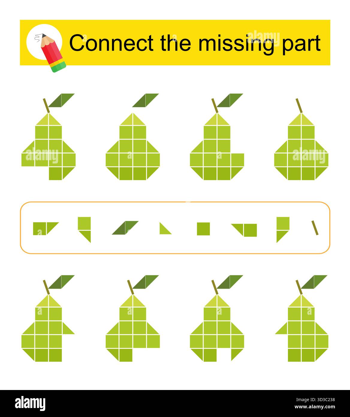 Educational games kids connect Stock Vector Images - Alamy