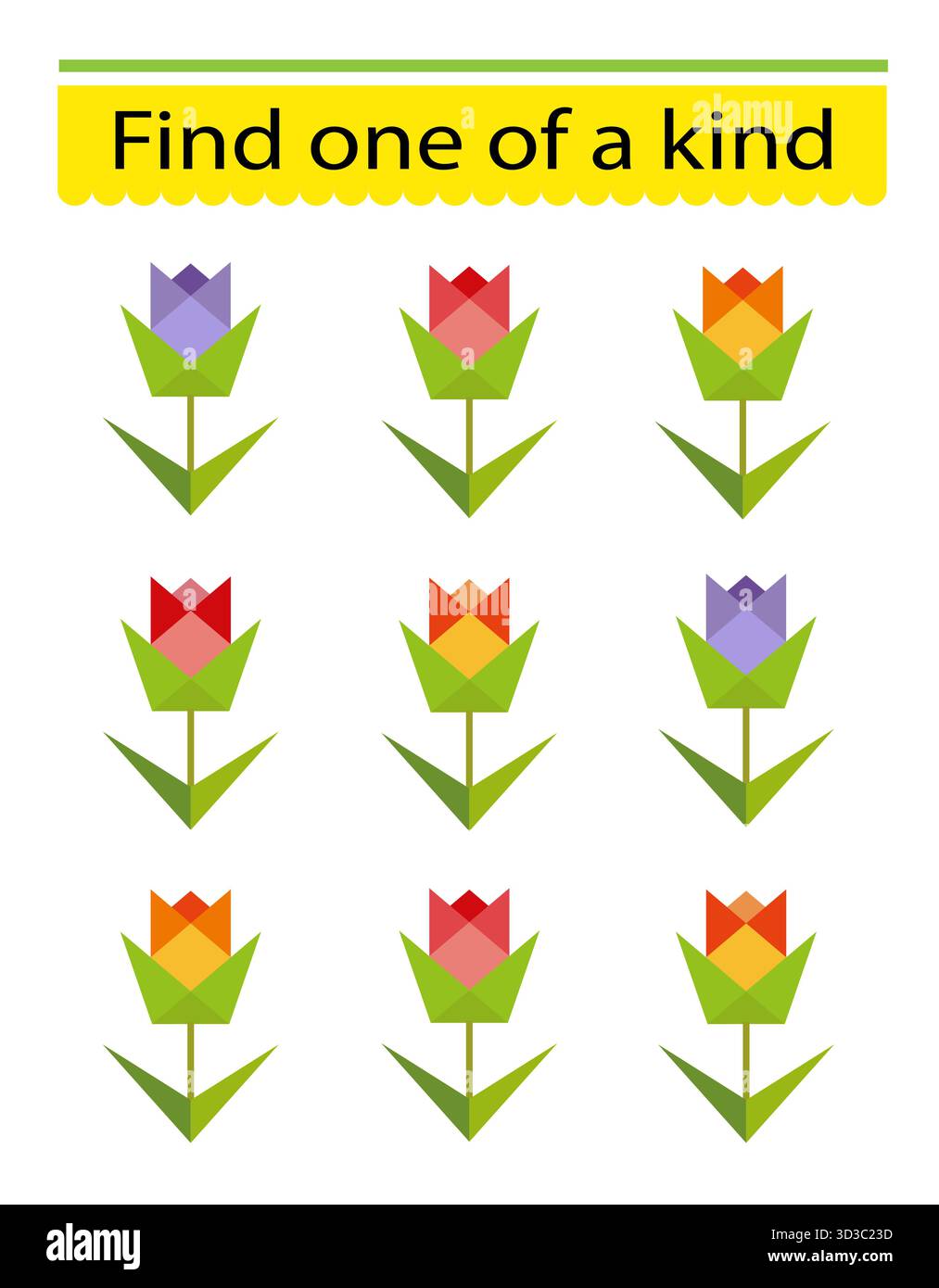 Educational games for kids. Find one of a kind Stock Vector Image & Art ...