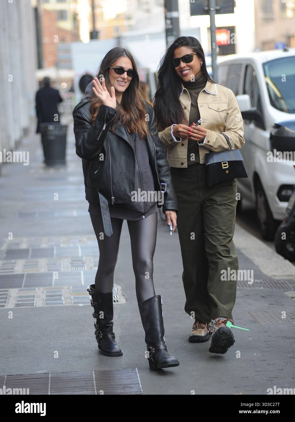 Milan, Francesca Sofia Novello, Valentino Rossi's girlfriend, was ...