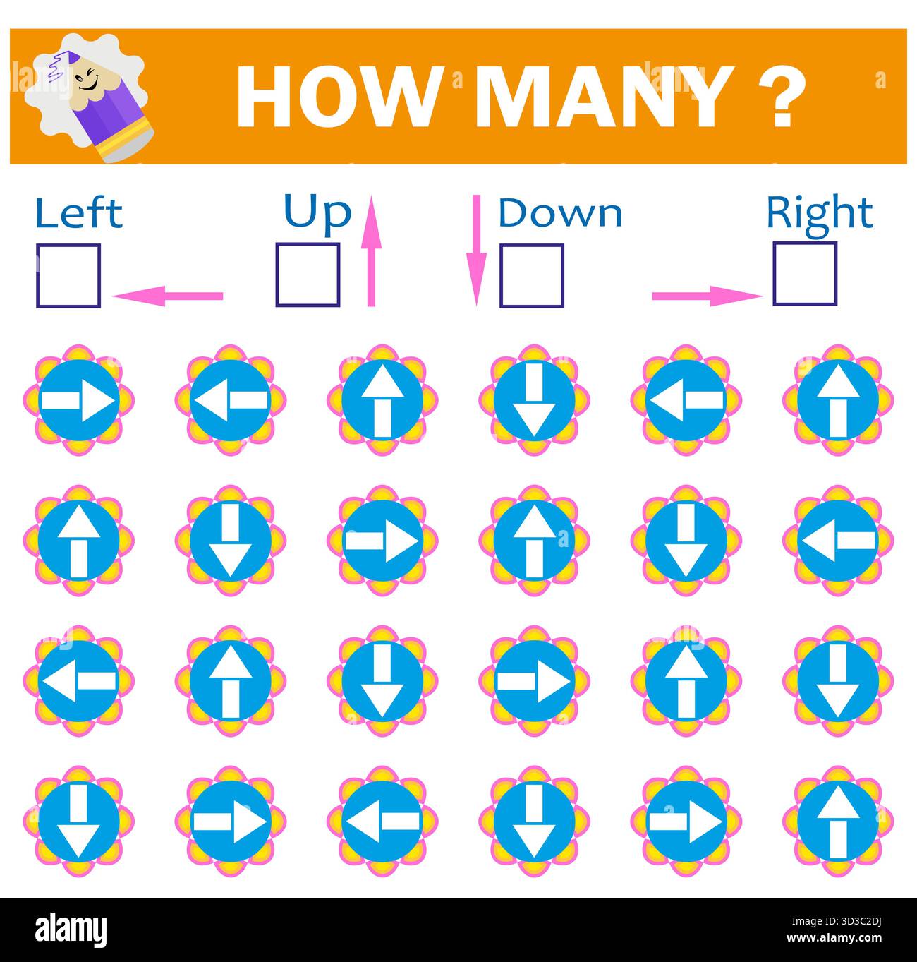 Educational calculation task cartoon Cut Out Stock Images & Pictures ...