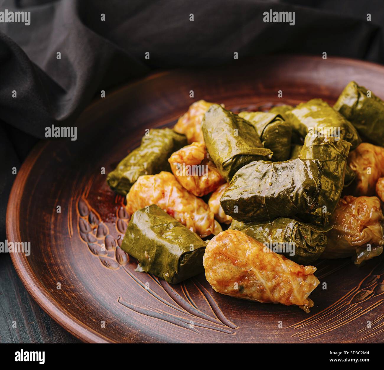 Food dolma meat rice hi-res stock photography and images - Alamy