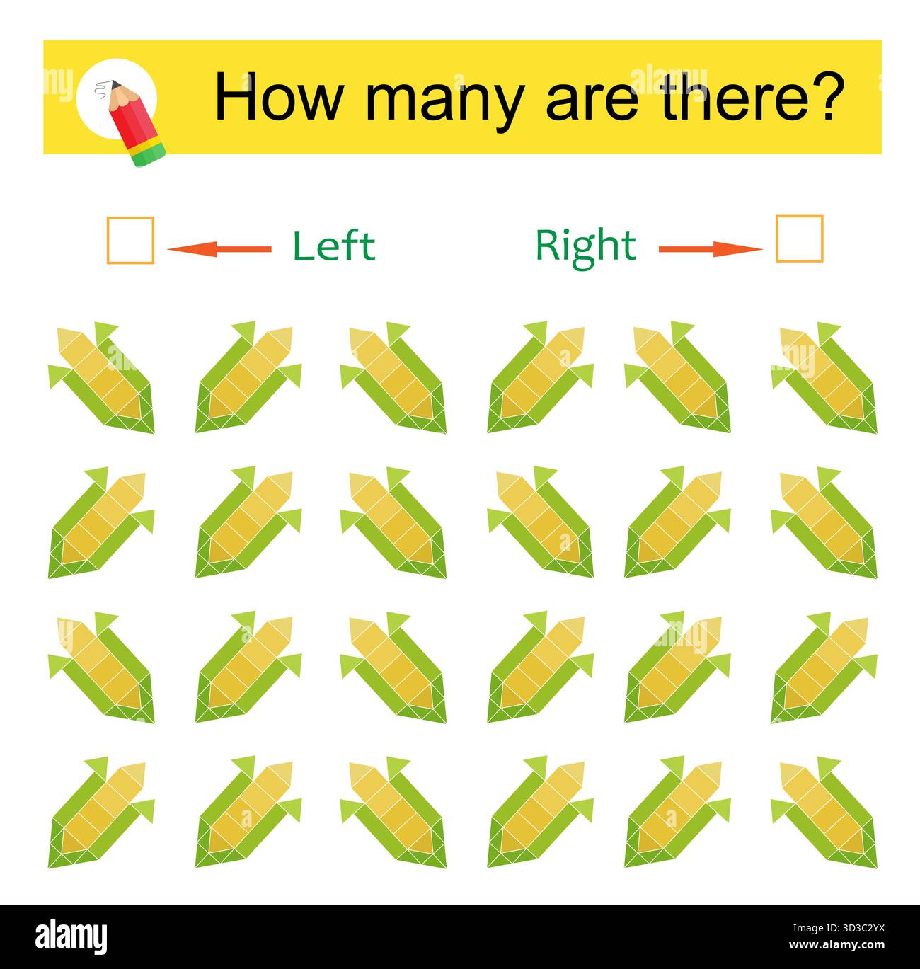 Educational calculation task cartoon Cut Out Stock Images & Pictures ...