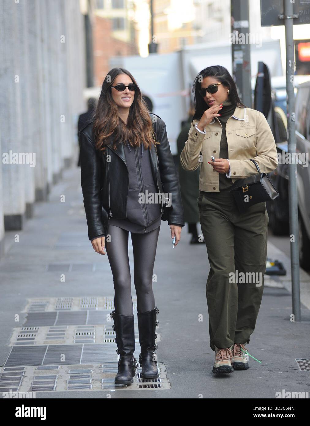 Milan, Francesca Sofia Novello, Valentino Rossi's girlfriend, was ...