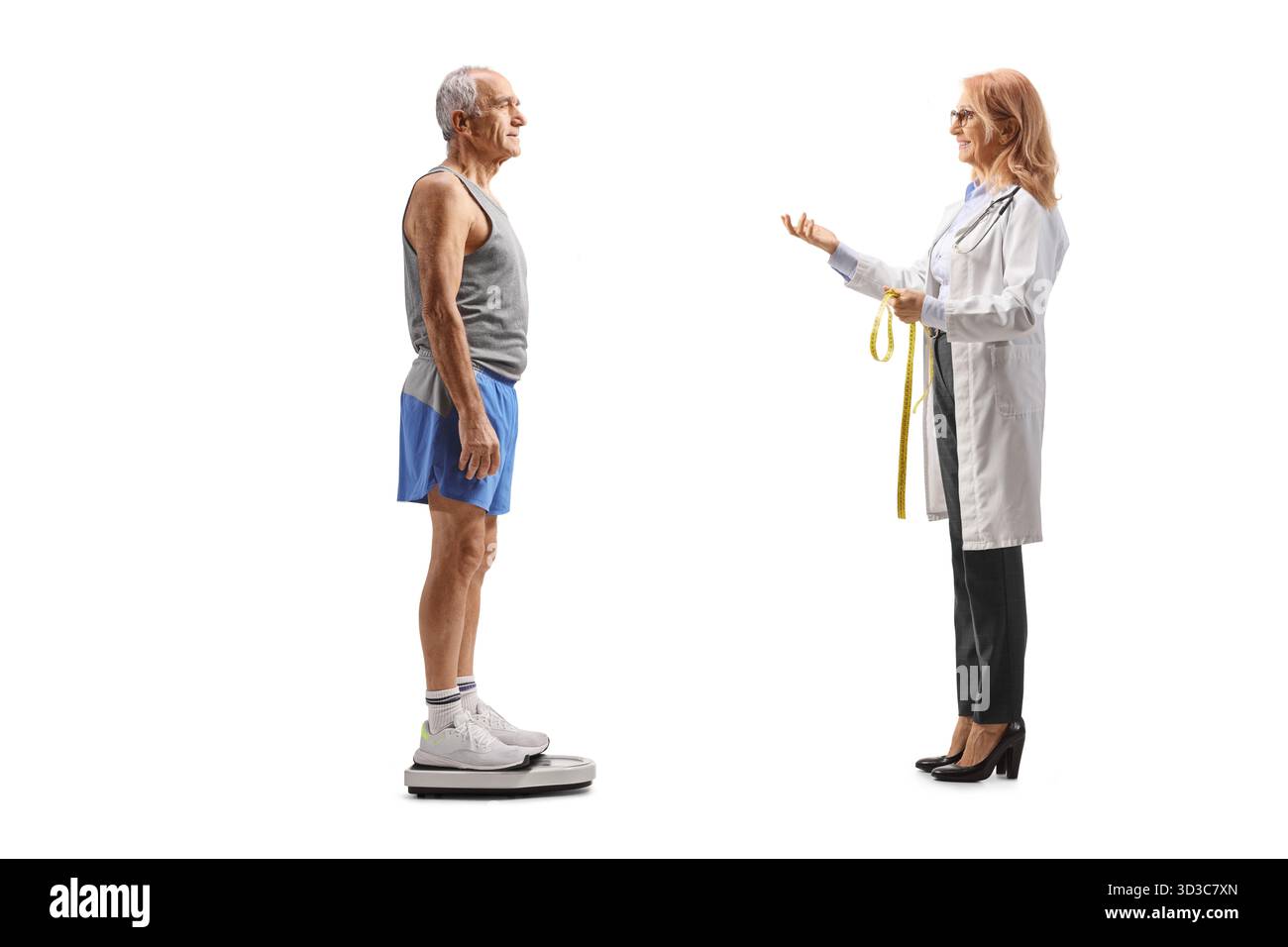 Woman doctor gp in Cut Out Stock Images & Pictures - Alamy