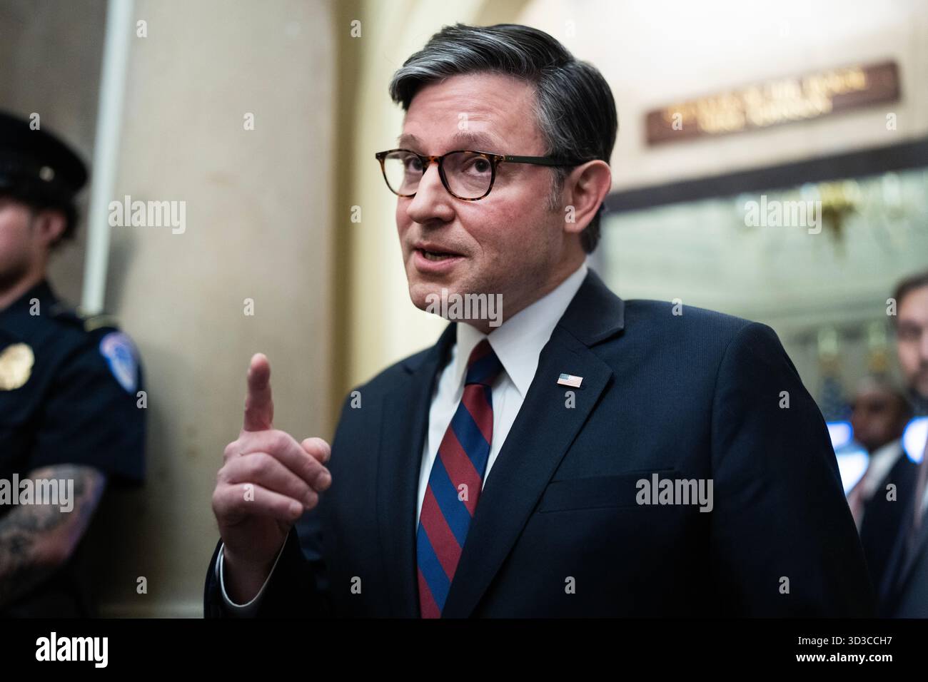 UNITED STATES - NOVEMBER 5: Speaker of the House Mike Johnson, R-La ...