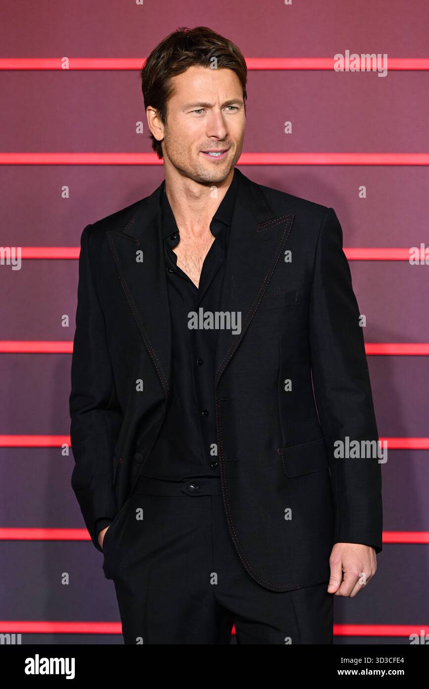 London, UK. 5 November 2025. Glen Powell attending the Running Man UK ...