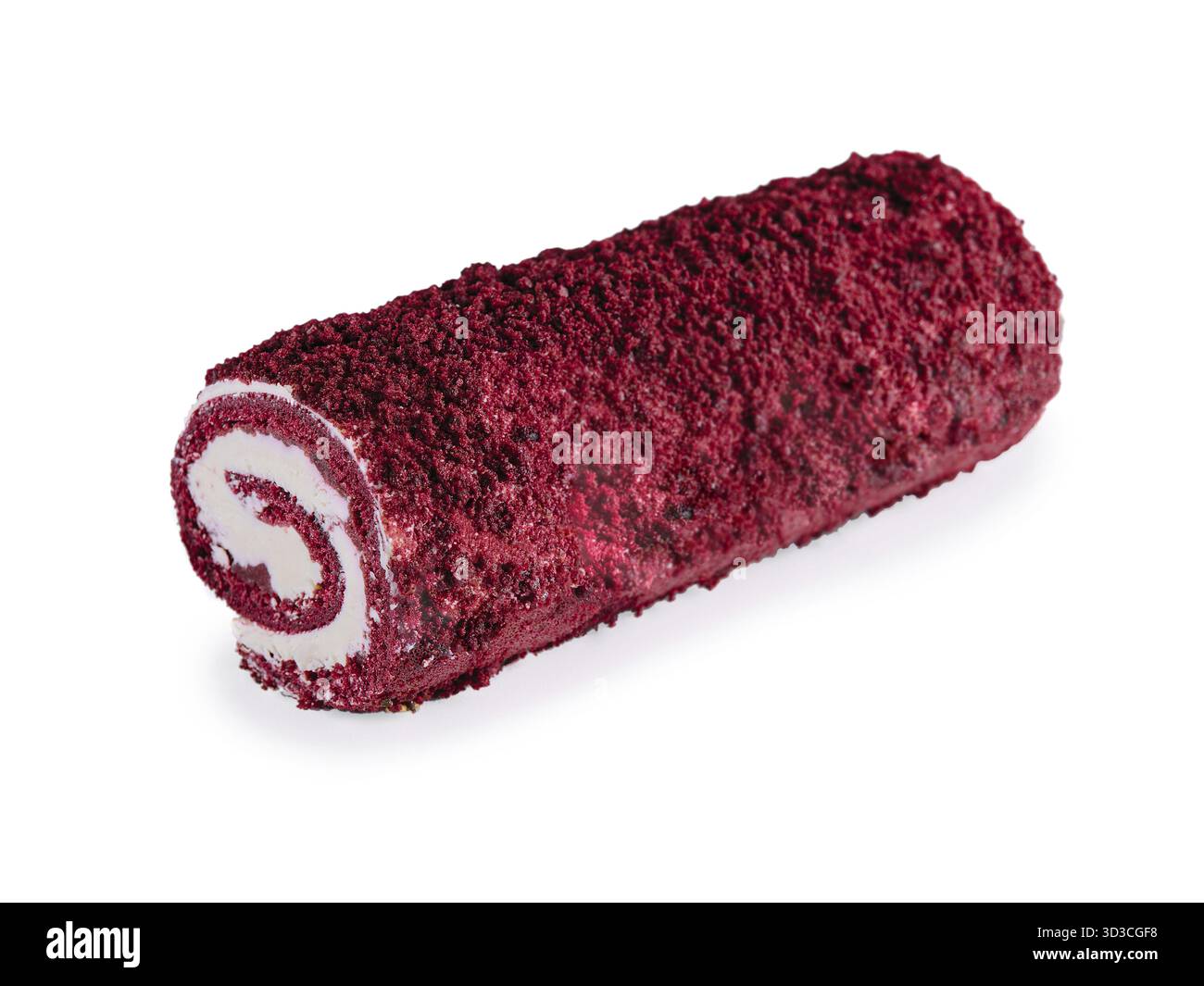 Food sponge cake roll Cut Out Stock Images & Pictures - Alamy