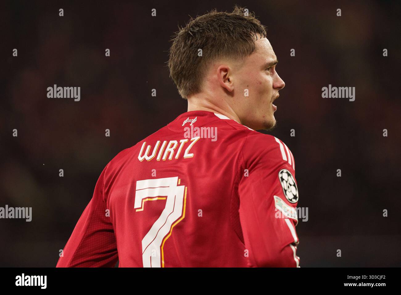 Florian Wirtz of Liverpool during the UEFA Champions League match ...