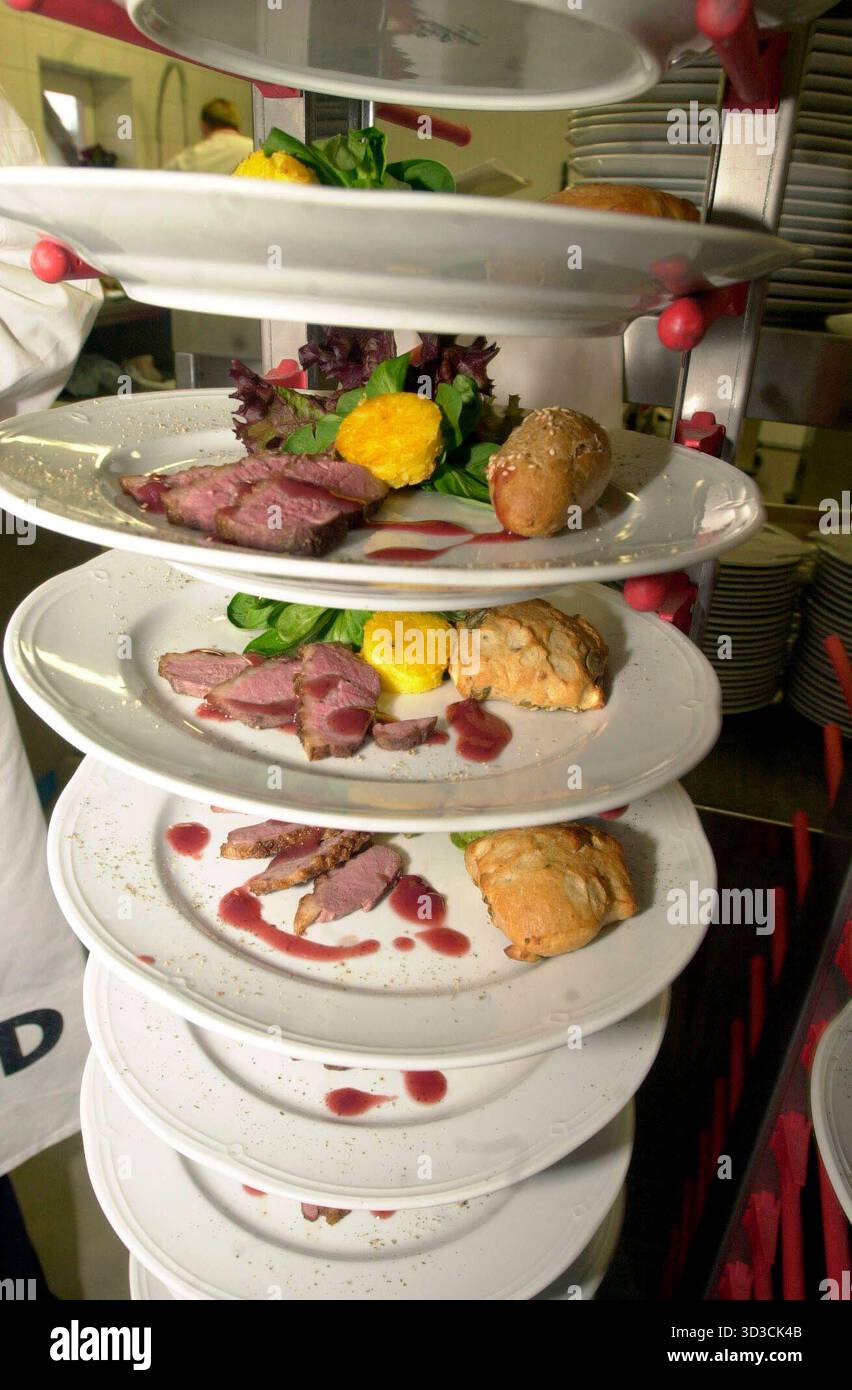 the arrangement of food in the catering industry and gastronomy the ...
