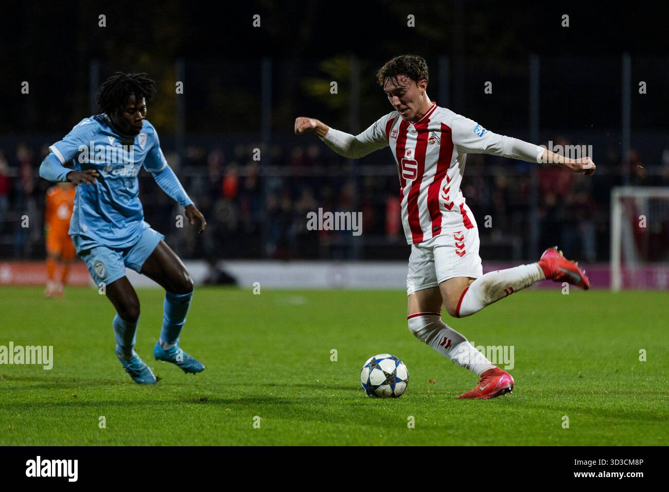 Nick Zimmermann (FC Cologne U19, 8). UEFA Youth League, second leg of the championship route ...