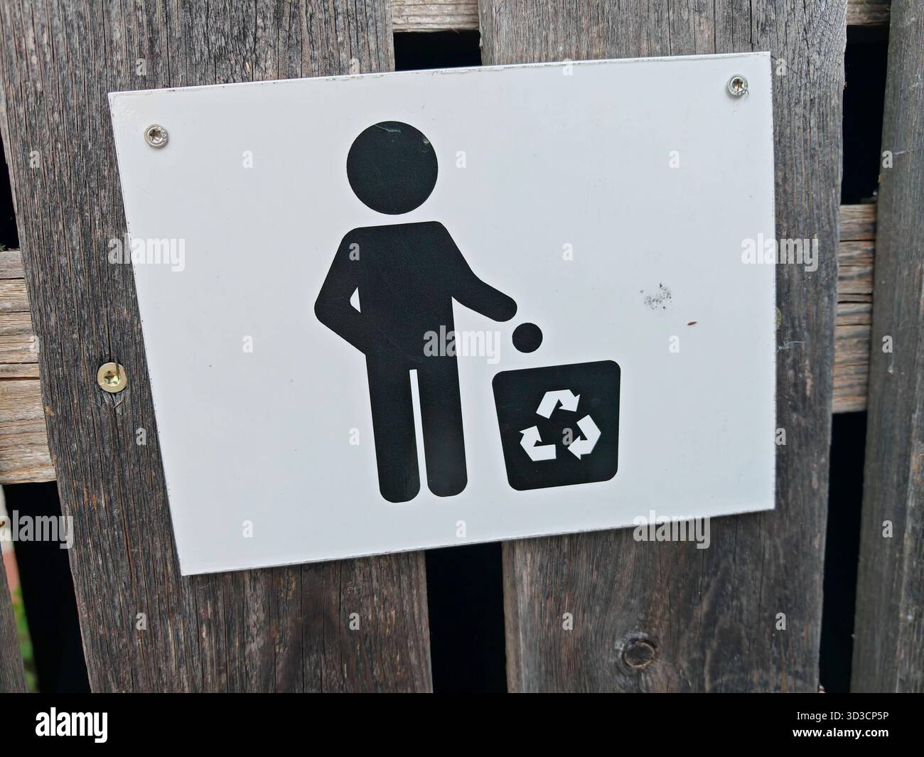 garbage sign for waste disposal, waste collection and environmental ...