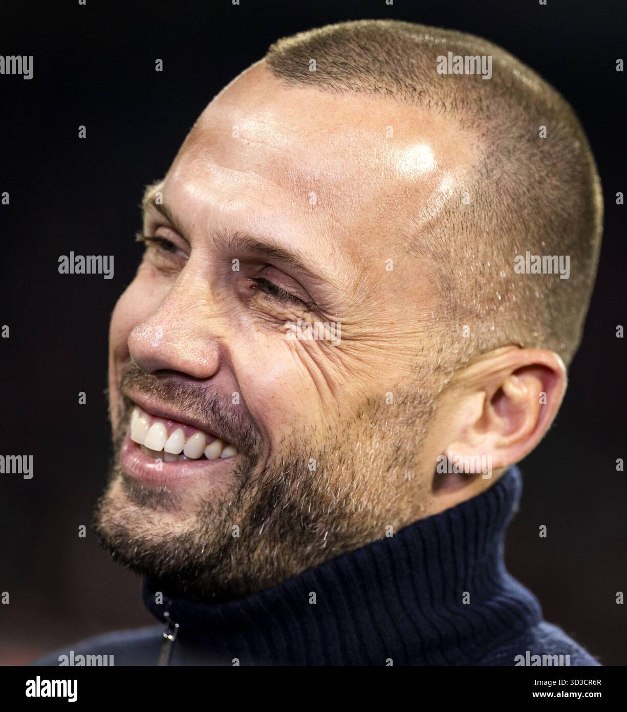 AMSTERDAM - Ajax coach Johnny Heitinga during the UEFA Champions League ...