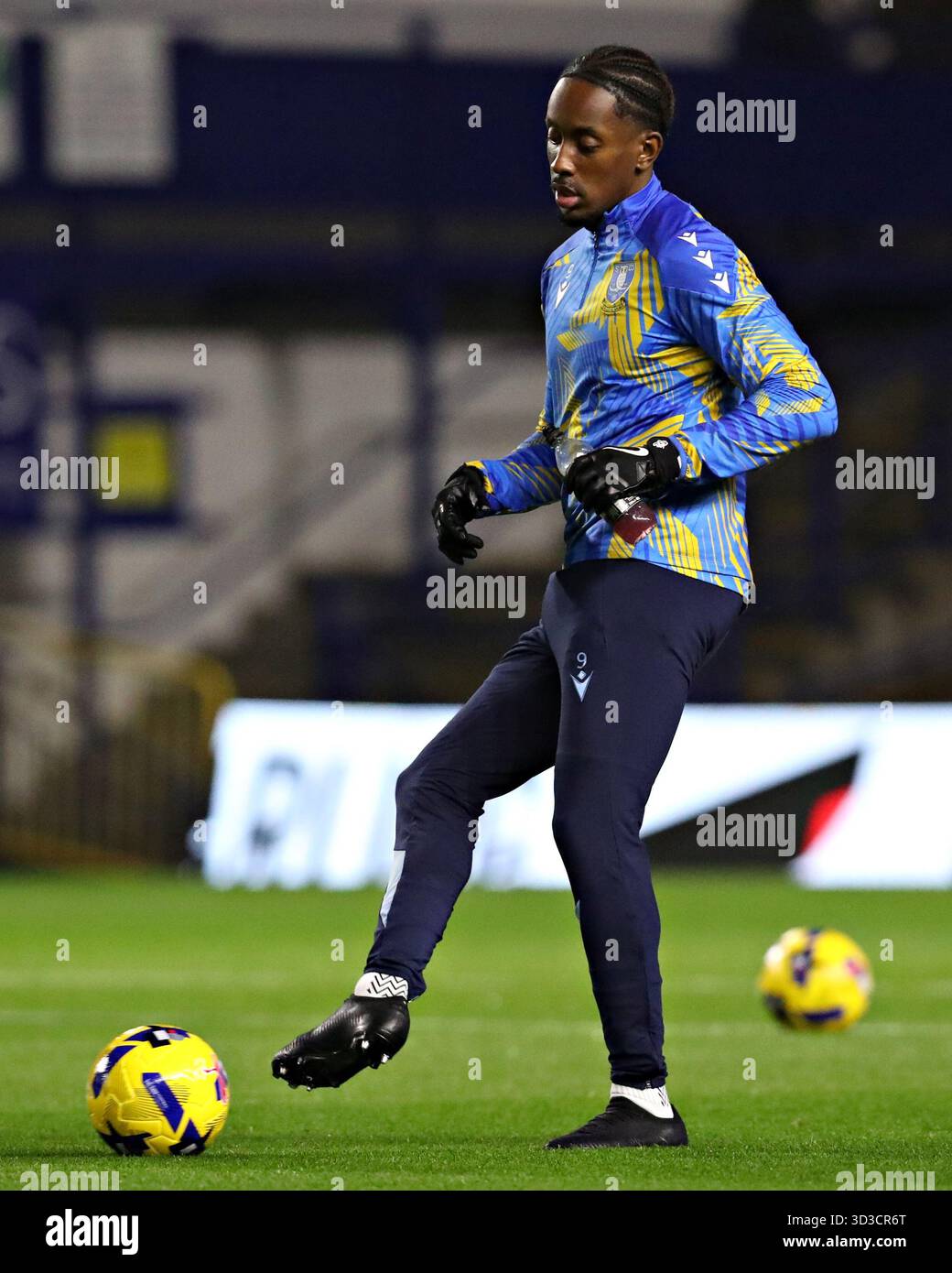 Jamal Lowe of Sheffield Wednesday before the Sky Bet Championship match ...