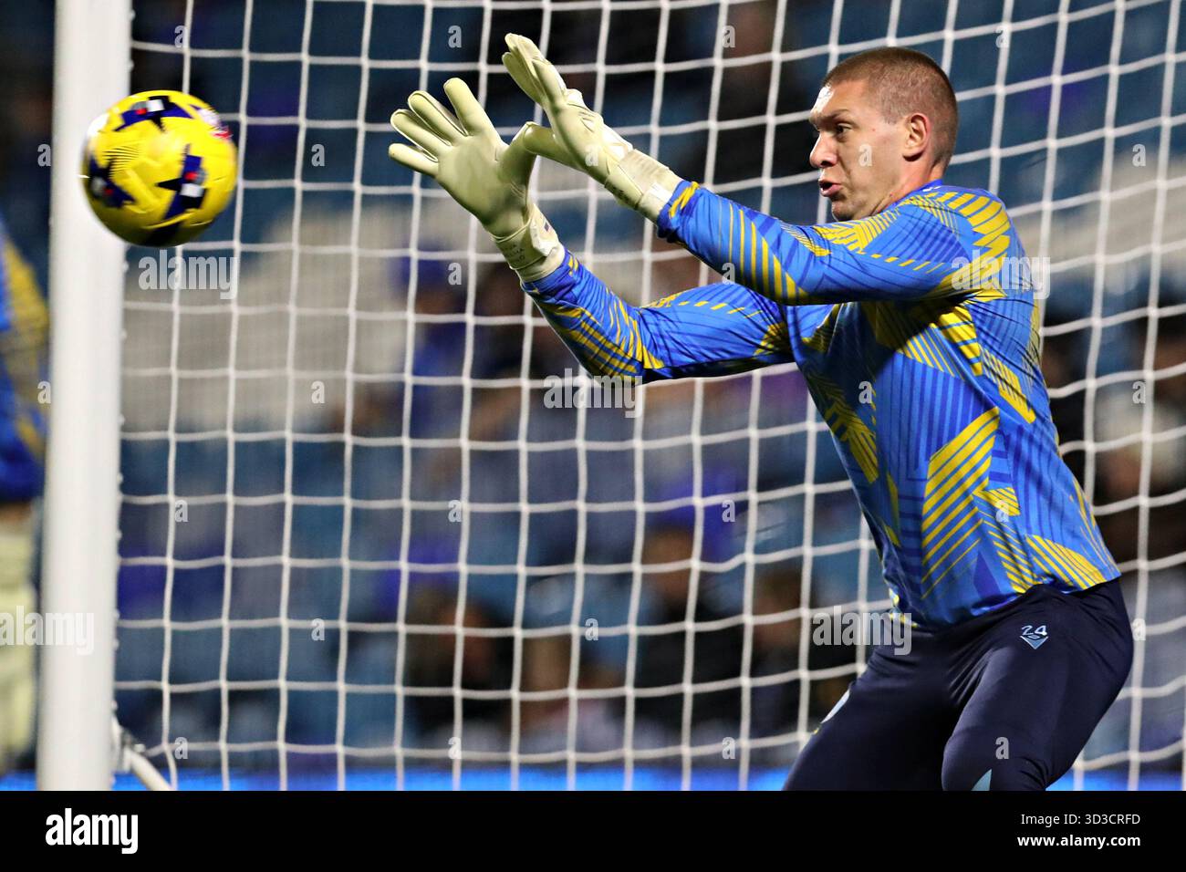 Ethan Horvath of Sheffield Wednesday before the Sky Bet Championship ...